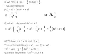 Extra Questions of Class 10 Maths Chapter 2 Polynomials PDF Download ...